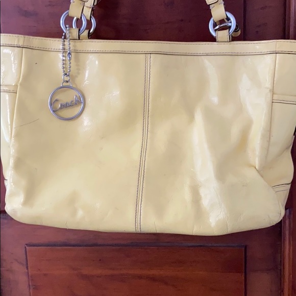 Coach | Bags | Yellow Coach Perfect For Summer | Poshmark
